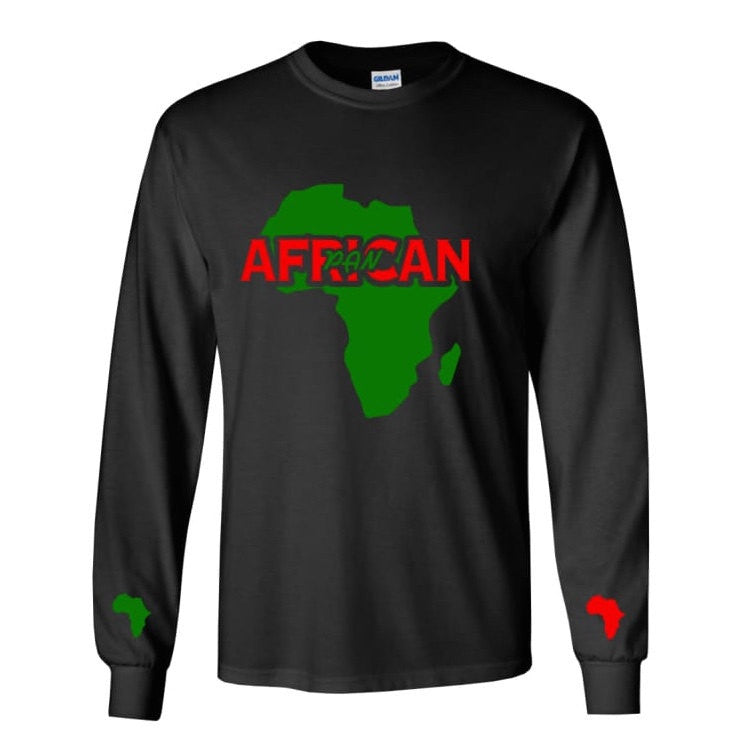 Pan-African (Long Sleeve) (Men's/Unisex) – Nubian Luxuries Brand